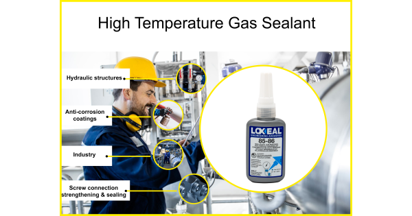 Loxeal 85-86 Threadsealing adhesive for high temperatures